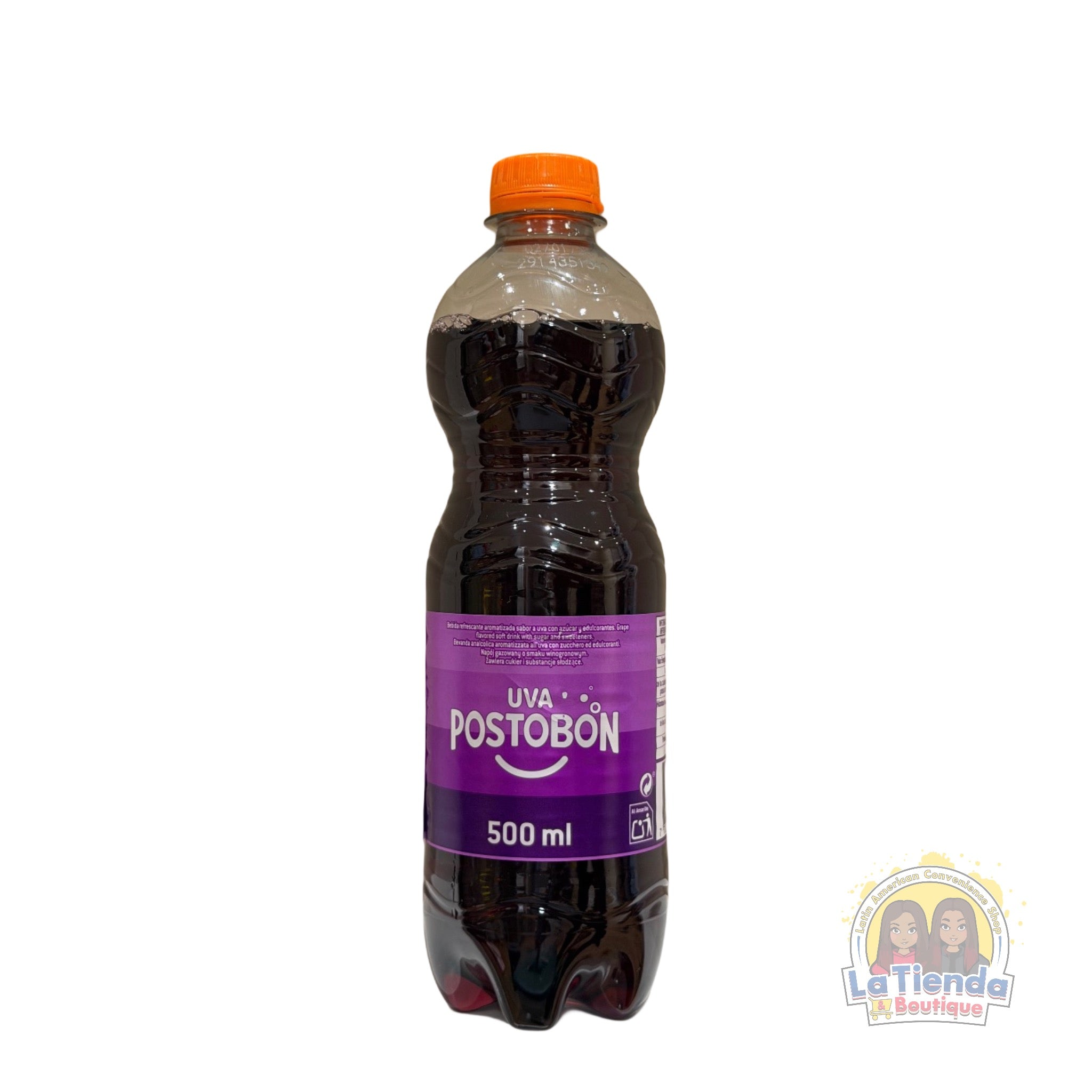 Postobón Uva – Grape Flavoured Soft Drink 500ml – La Tienda